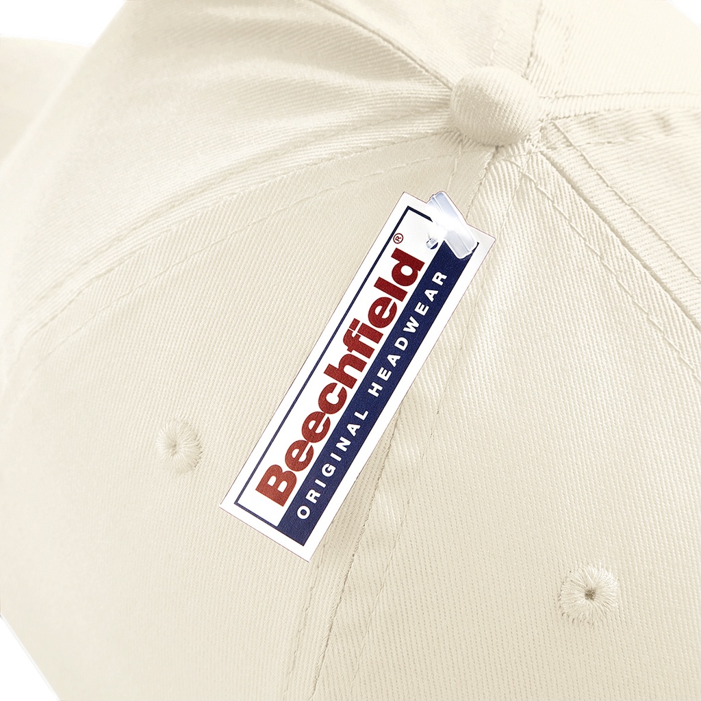 Beechfield Original 5 Panel Cap BC010 Natural | Workline